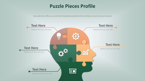 Puzzle Pieces Profile Diagram