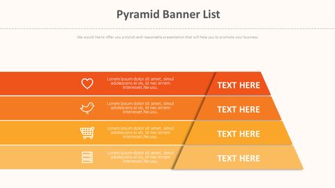 Pyramid Banner List Diagram