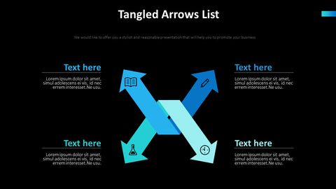 Tangled Arrows List Diagram
