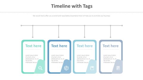 Timeline with Tags Diagram|Process
