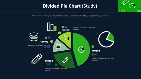 Divided Pie Chart (Study)