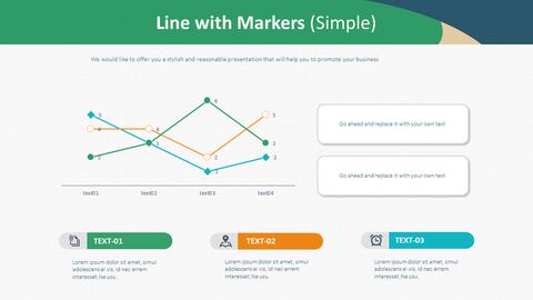 Line with Markers (Simple)