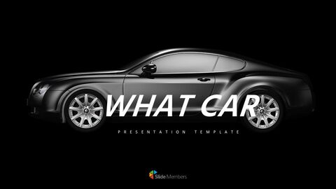 What car Simple Presentation Google Slides Template