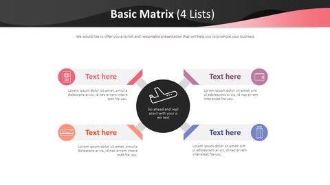 Basic Matrix Diagram (4 Lists)