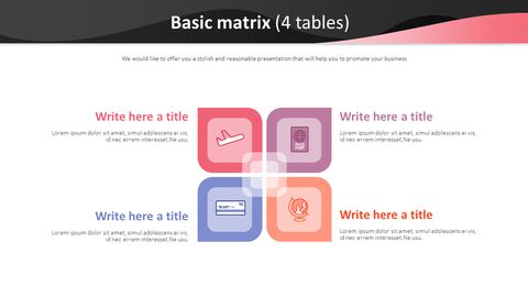 Basic Matrix Diagram (4 Tables)