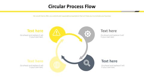 Circular Process Flow Diagram