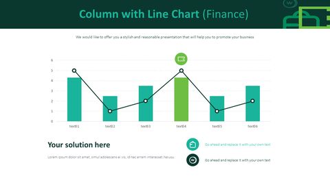 Column With Line Chart (finance)