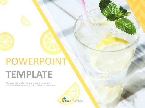 Lemonade - Free Powerpoint Templates Design