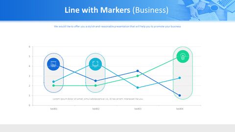 Line with Markers (Business)|Chart