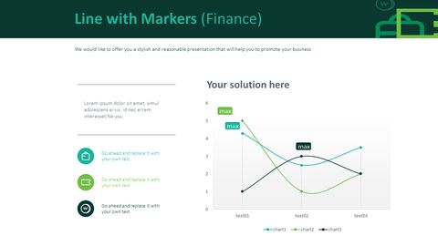 Line with Markers (Finance)|Chart