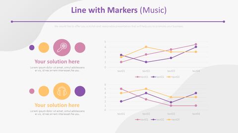 Line with Markers (Music)|Chart
