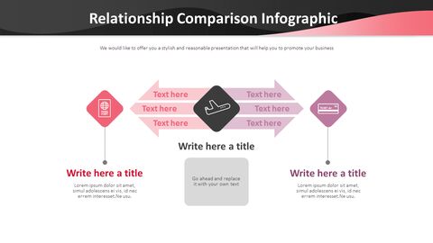 Relationship Comparison Infographic Diagram