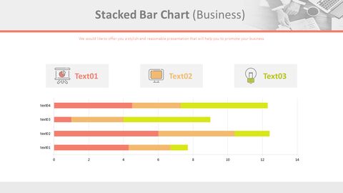Single Stacked Bar Chart (Business)