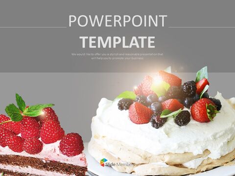 Whipped Cream Cake - Free Design Template