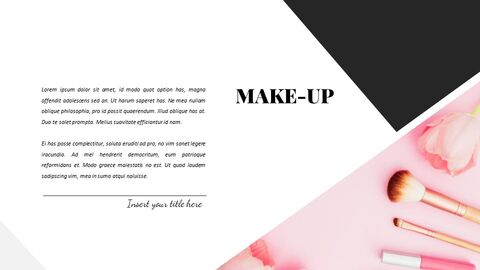 Cosmetic & Makeup Google Slides Presentation
