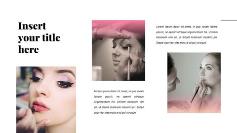 Cosmetic & Makeup Google Slides Presentation