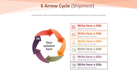 6 Arrow Cycle Diagram (Shipment)