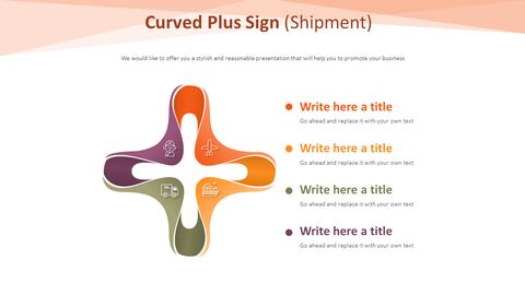 Curved Plus Sign Diagram (Shipment)|List