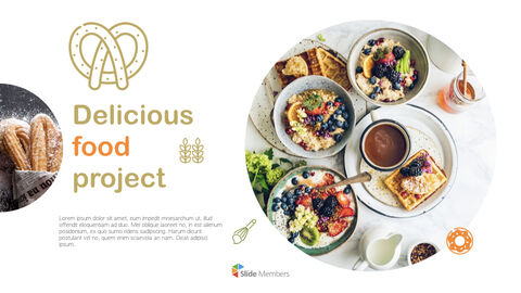 Delicious food project Keynote