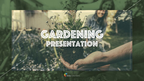 Gardening Simple Keynote Template
