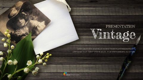 Vintage Google Presentation Slides