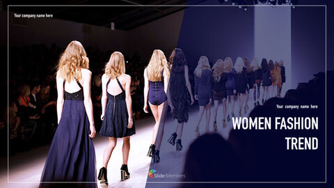 Women Fashion Trend Multipurpose Presentation Keynote Template