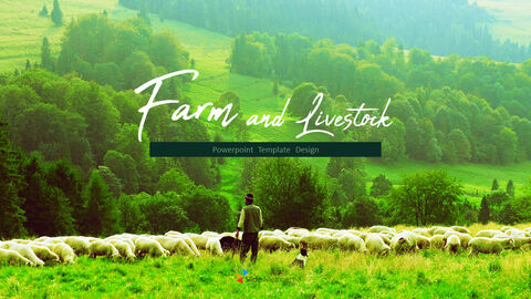 Ferme et élevage Présentation Powerpoint