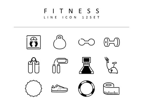 Fitness Vector Images