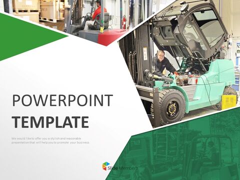 Forklift - Free Powerpoint Sample