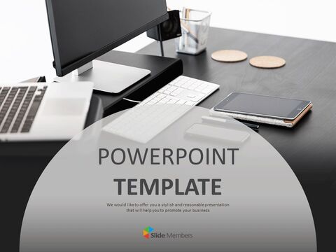 Modern Style Desk - Free Template Design