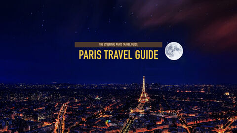 Paris Travel Guide Keynote Design|Lifestyle