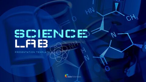 Science Lab Presentation Google Slides Templates