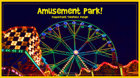 Amusement park Easy Presentation Template