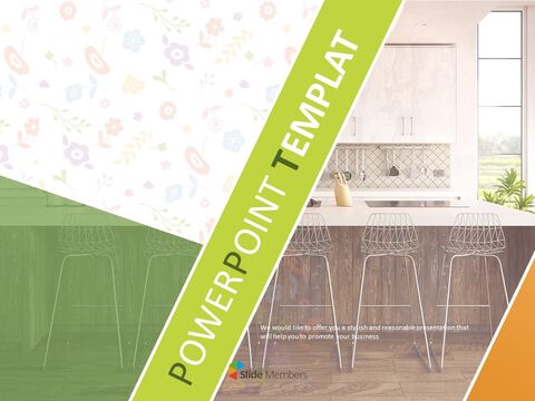 Free Google Slides Backgrounds - Tidy Kitchen