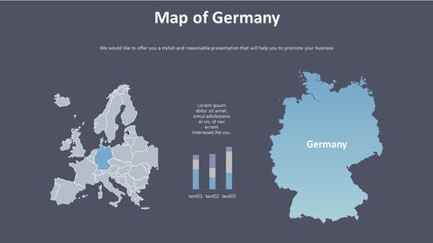 Map of Germany Diagram