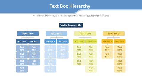 Textfeld-Hierarchiediagramm
