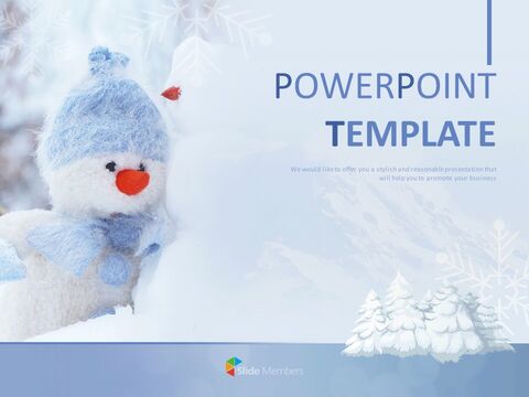 Google Slides Images Free Download - A Cute Snowman