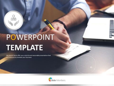 A Working Employee - Free Google Slides