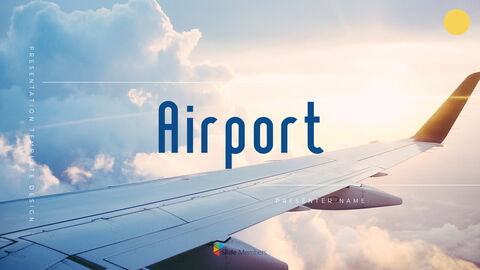 Airport Theme PPT Templates