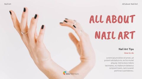 All About Nail Art Google Slides to PowerPoint
