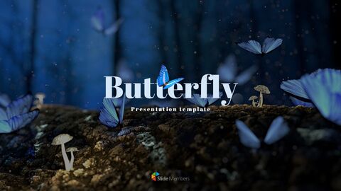 Butterfly Best Google Slides