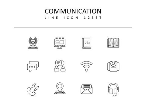 Communication Vector Art