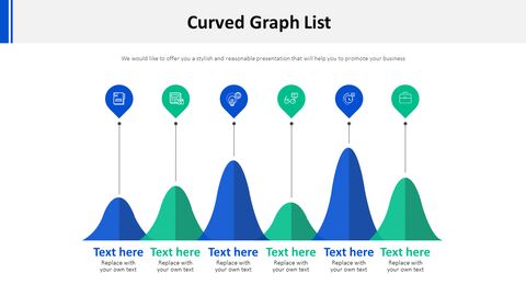 Curved Graph List Diagram