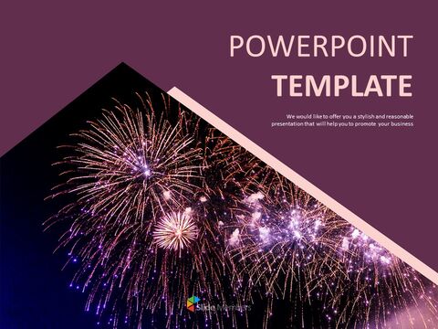 Fancy Firework - Free Images for Presentations