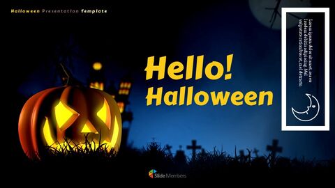 Hello! Halloween Simple Google Templates