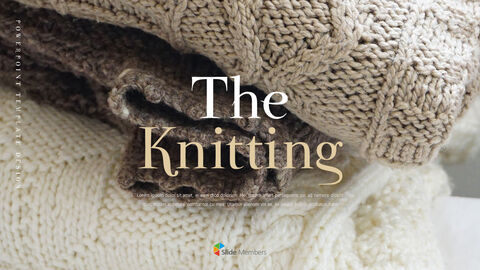 Knitting PPT Backgrounds