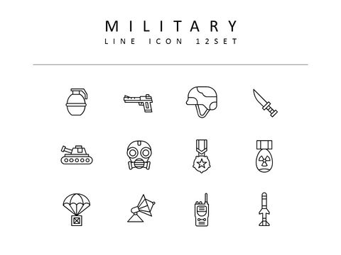 Military Icon Resources for Designers