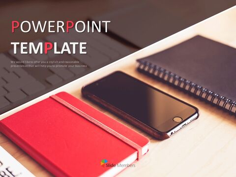 Red Diary - Free Images for Google Slides