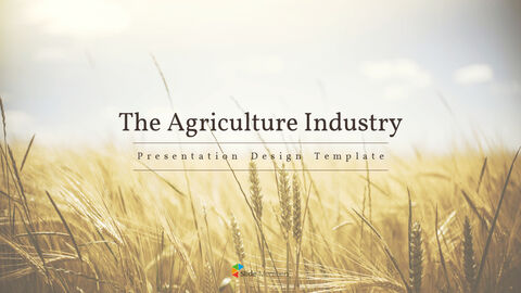 The Agriculture Industry Background PowerPoint