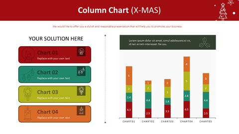 Column Chart (X-MAS)